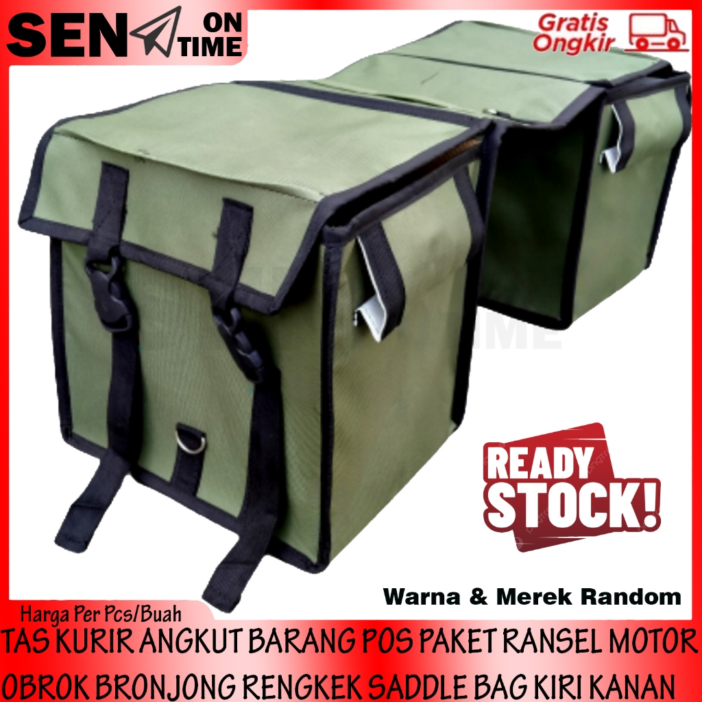 Jual Tas Obrok Pos Paket Kurir Ransel Motor Angkut Barang Bronjong ...
