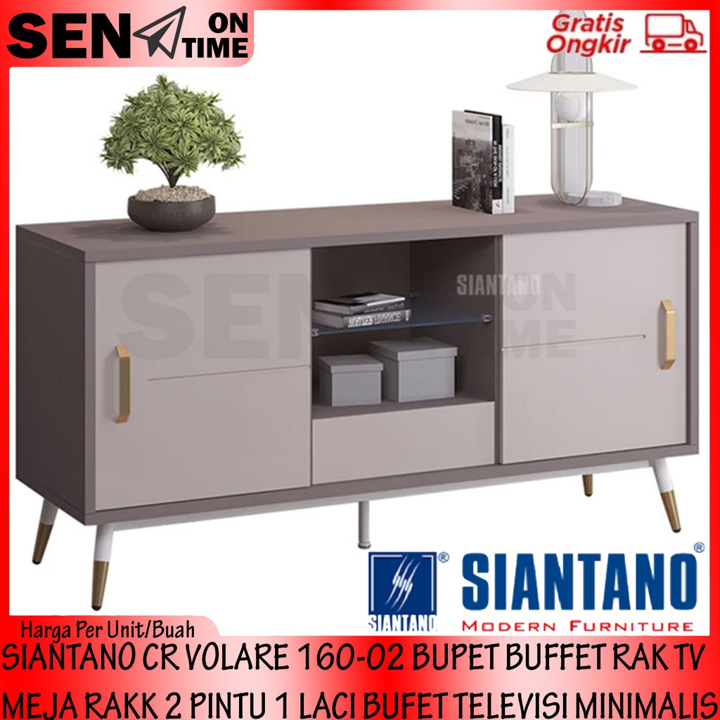 Jual [Instant] Bupet Tv Siantano Cr Volare 160-02 Buffet Rak Tipi Meja ...