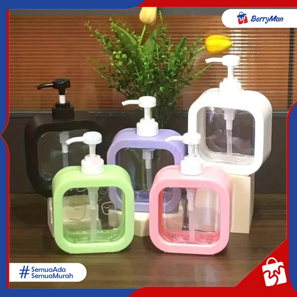 Jual BOTOL SABUN Plastik Ala Korea Jepang - Dispenser Shampoo Korean ...