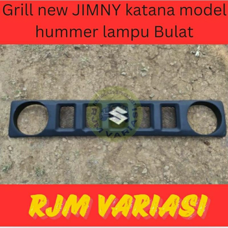 Jual GRILL NEW JIMNY KATANA MODEL HUMER | Shopee Indonesia