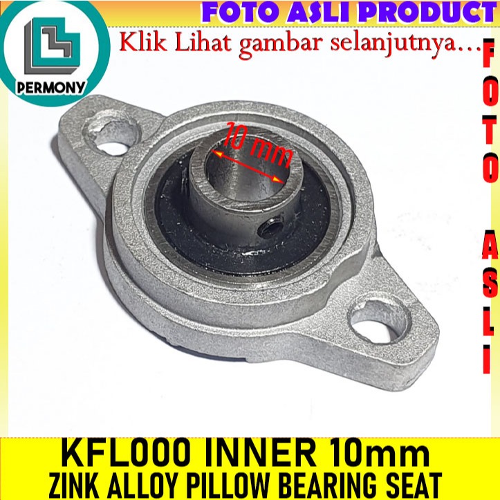 Jual KFL000 bearing Block KFL-000 10mm holder bracket seat pillow ...