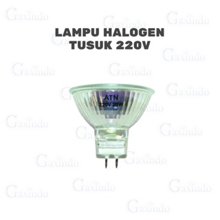 Jual LAMPU TUSUK HALOGEN HALOPIKA 20W 50W 220V MR16 L1008 LAMPU HALOGEN ...