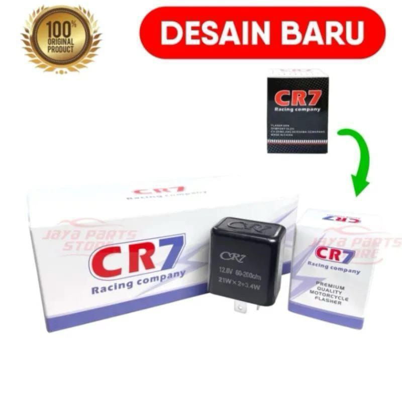 Jual Flasher led CR7 flaser sen bisa stel kedip cepat lambat sein ...