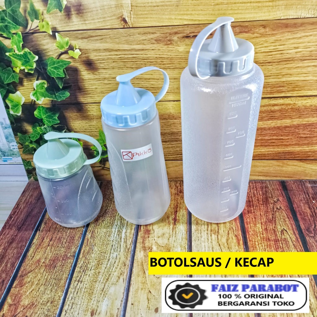 Jual Botol Saos PIKKO Dispenser Saus Plastik Mayonaise Kecap Cuka ...