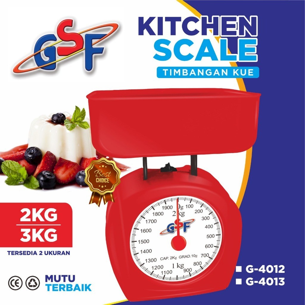 Jual TIMBANGAN KUE SERBAGUNA MANUAL GSF TIMBANGAN KUE 2KG TIMBANGAN ...