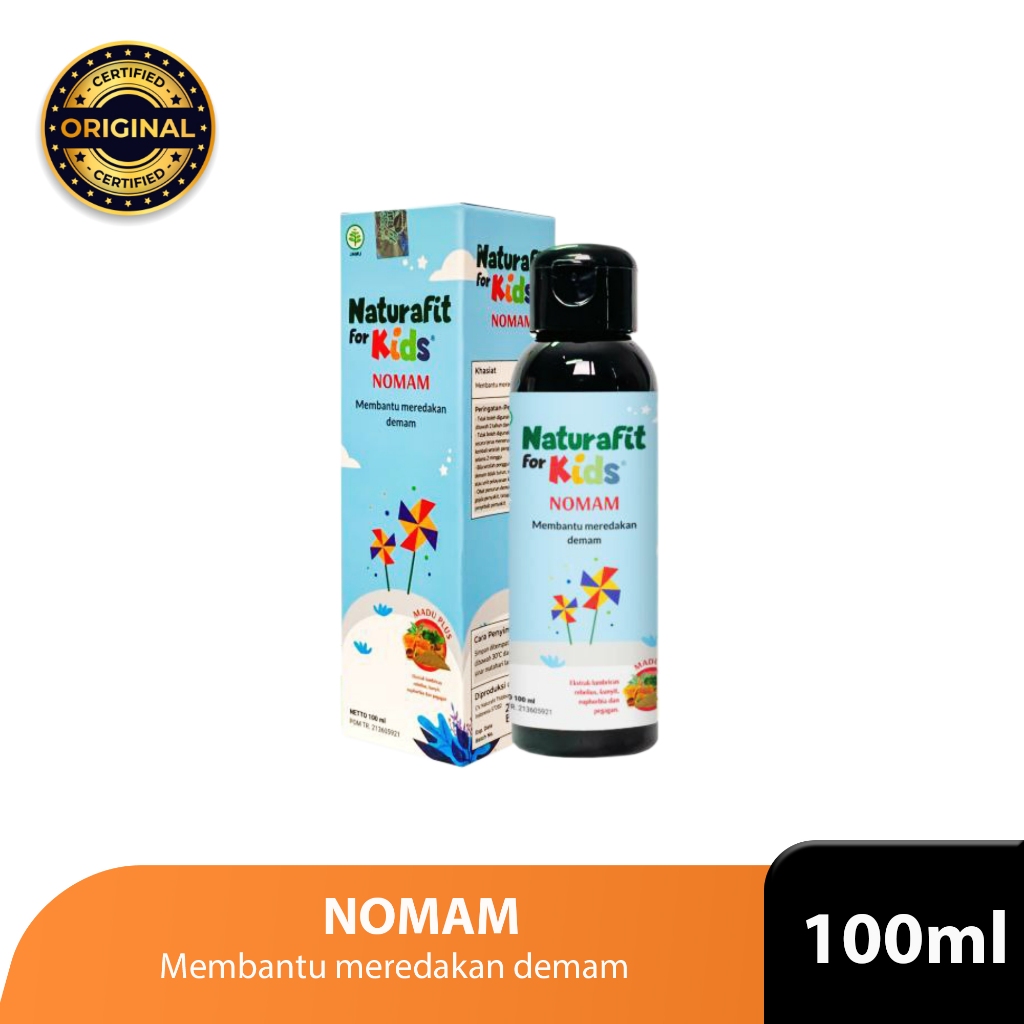 Jual Nomam Naturafit For Kids Obat Penurun Demam Panas Anak Herbal 1 2 ...