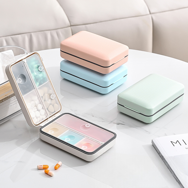 Jual Kotak Obat Magnetik 8 Sekat Kedap Air dan Kedap Udara | Shopee ...