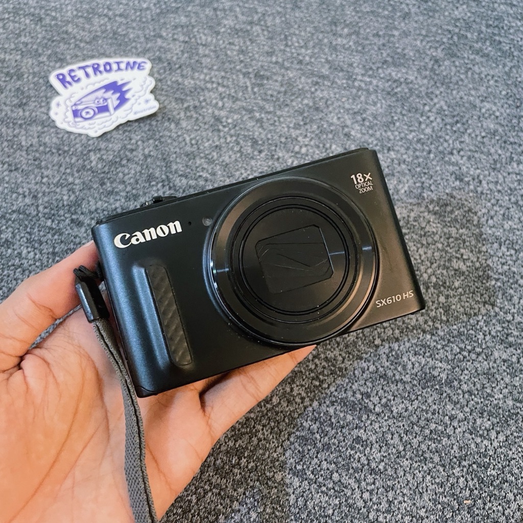 Jual Digicam Kamera Pocket Digital Canon Powershot SX610HS | Shopee ...