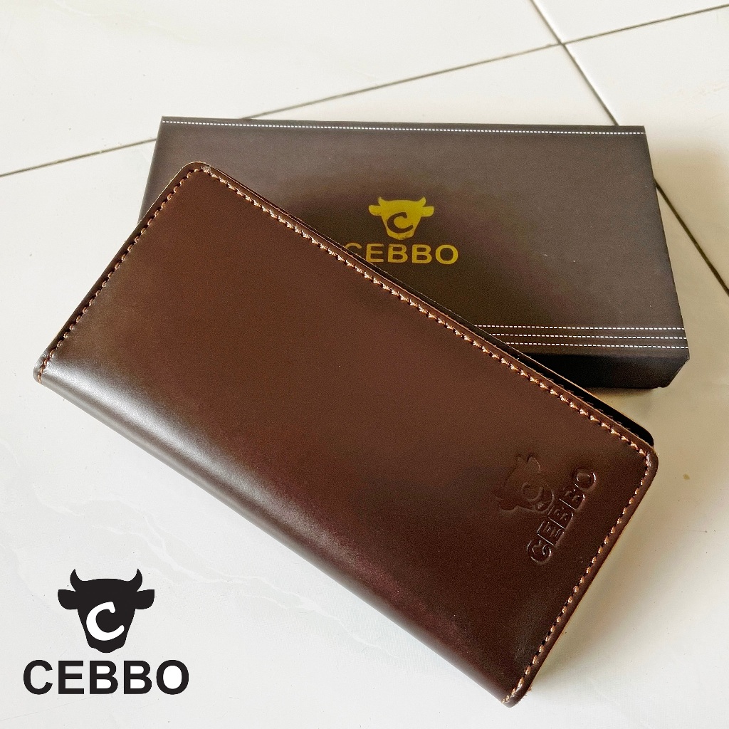 Jual Dompet Panjang Bahan Kulit Sapi Model Papras Kulit Sapi PULL UP ...