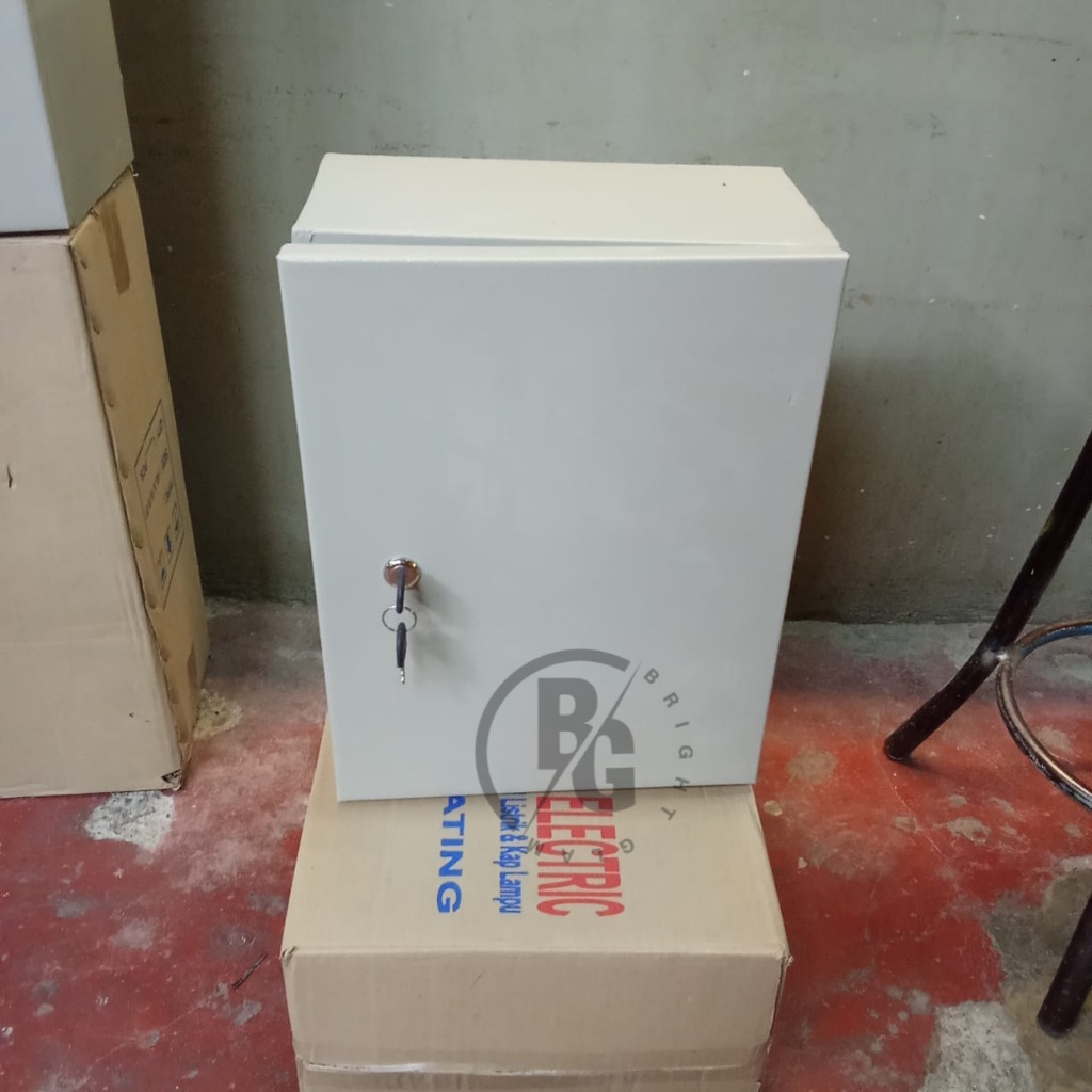 Jual BOX PANEL INDOOR 30X40X20 KOSONGAN PLAT STANDARD 1MM PINTU LUAR ...