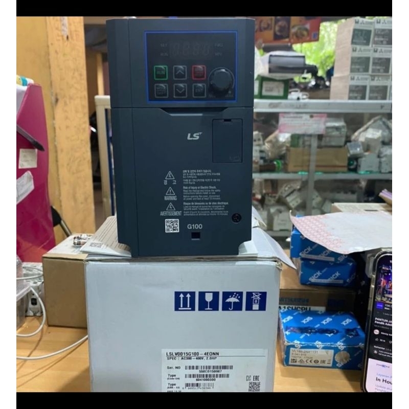 Jual INVERTER LS LSLV0015ZG100-4EONN 1.5KW 380V LSLV0015G100-4E0NN | Shopee Indonesia