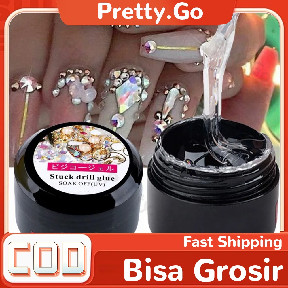 Jual 8ml Nail Glue Drill/Lem Aksesoris Nail Art/Lem Nail Art Rhinestone Glue | Shopee Indonesia