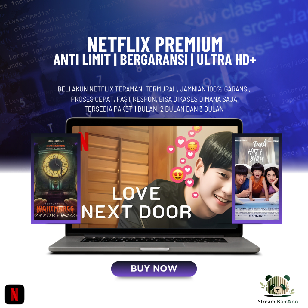 Jual Netflixx Premium Eksklusif | Shopee Indonesia