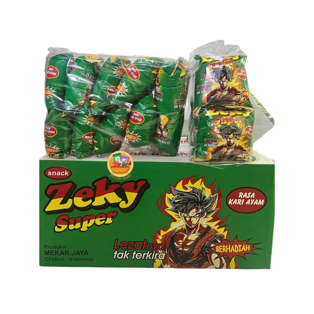 Jual CHIKI ZEKY SUPER JUMBO terbaru 1pac per 10 pcs RASA KARI AYAM ...