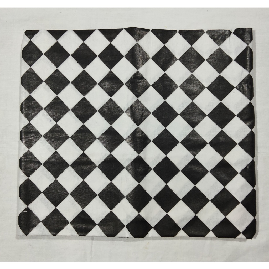 Jual Kain poleng Khas Bali Motif Kotak Kotak hitam | Shopee Indonesia