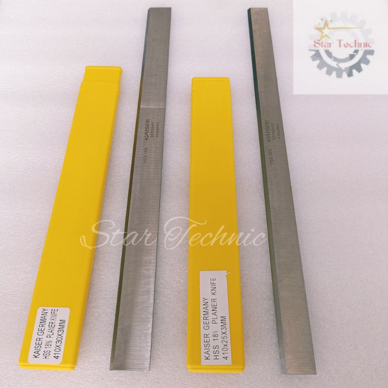 Jual 41cm HSS PLANER KNIFE KAISER/Pisau serut/ketam kayu/Wood working ...