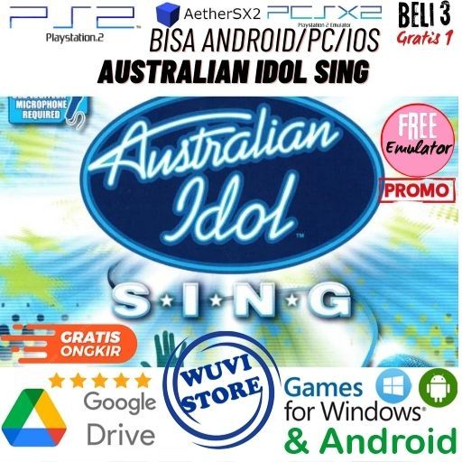 Jual PS 2 Australian Idol Sing | Bisa di PC / Android / IOS Plus ...