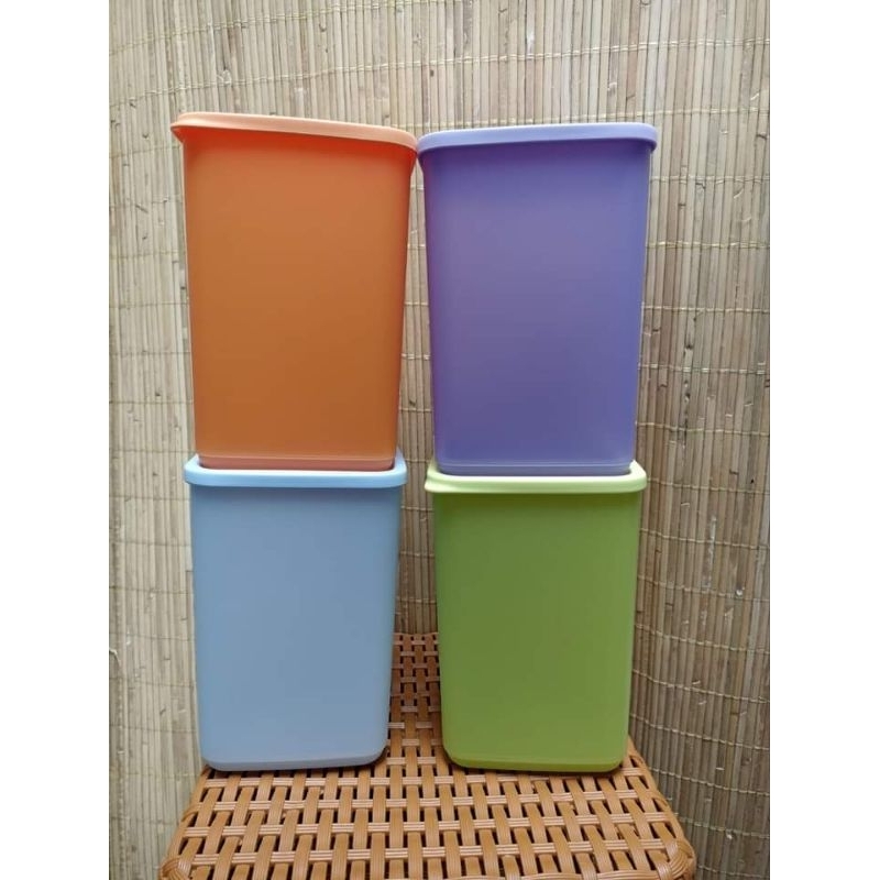 Jual Tupperware tall square set 4pcs | Shopee Indonesia