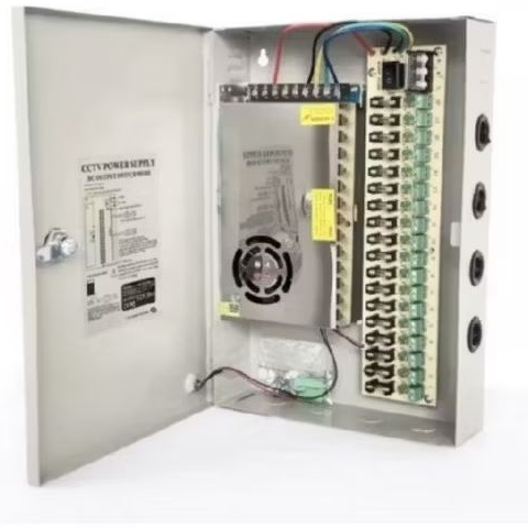 Jual PSU Power Supply CCTV Box 12V 20A - PSU box CCTV - | Shopee Indonesia