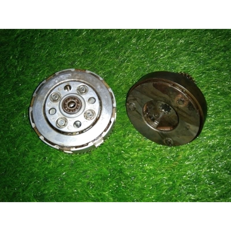 Jual house rumah kopling set mangkok lonceng kampas ganda kawasaki zx130 zx 130 original ...