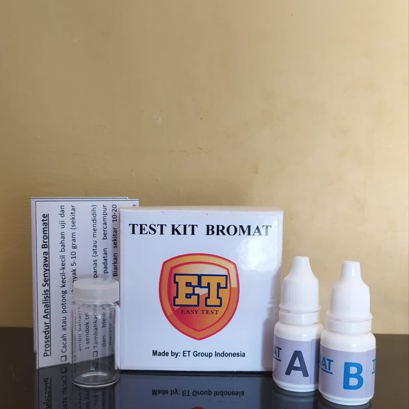 Jual Test Kit Uji Cepat Senyawa Bromat pada Produk Makanan atau Minuman ...