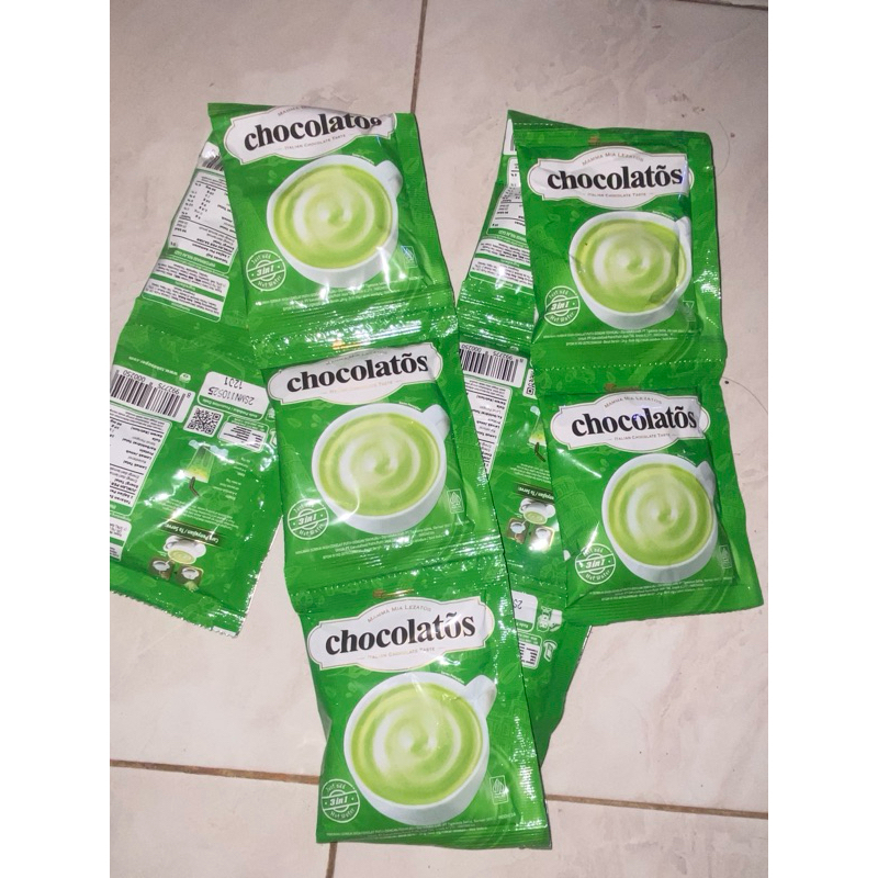 Jual Chocolatos Rasa Matcha Latte 1 Renteng isi 10 pcs | Shopee Indonesia