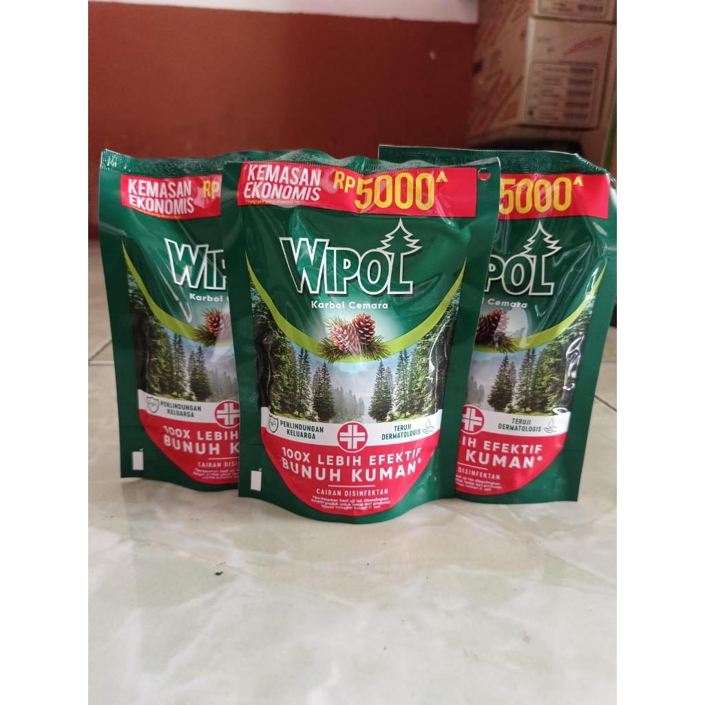 Jual (6 Pcs) Wipol kemasan 5rb | Shopee Indonesia