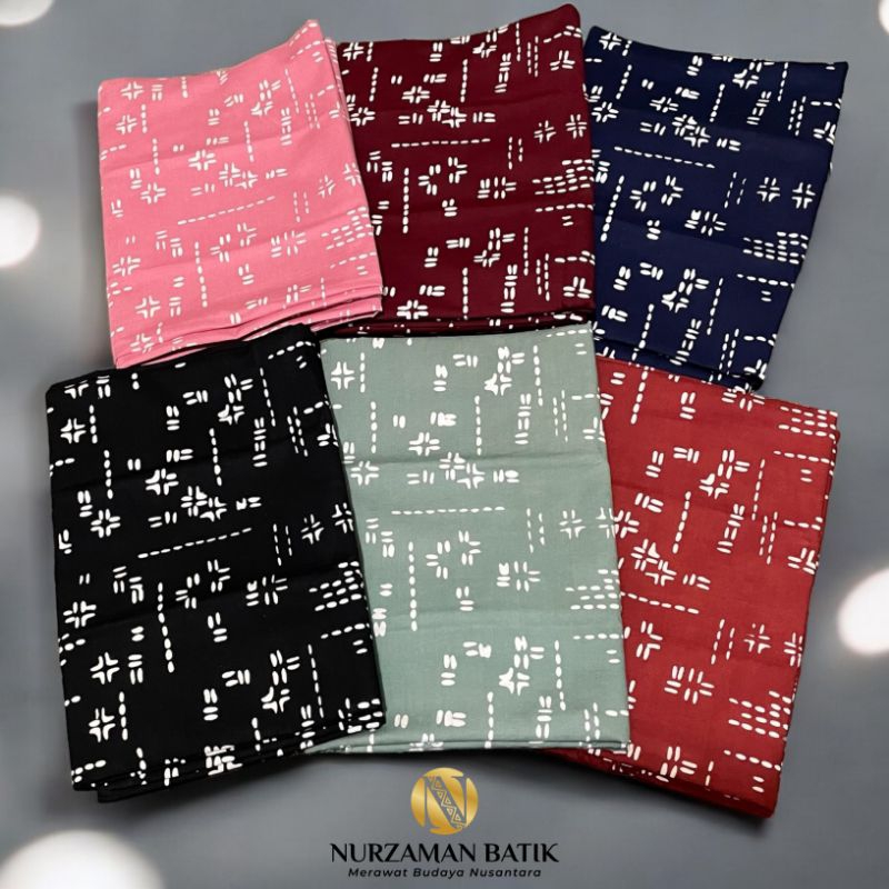 Jual Kain Batik Cap Garutan Motif Sashiko Garis - Nurzaman Batik ...