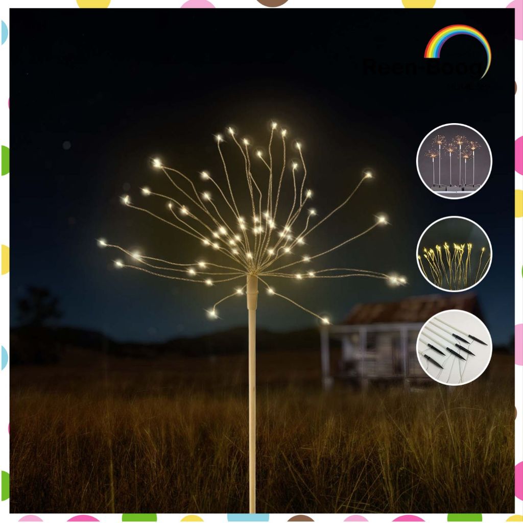 Jual REENBOOG-Lampu Standing Fireworks Kembang Api Laba-Laba Hiasan ...