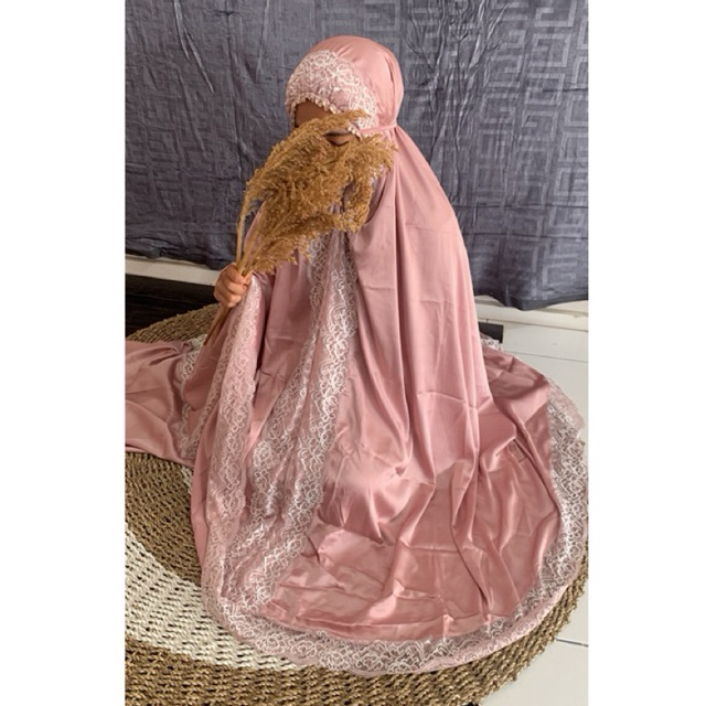 Jual Mukena Renda Silk Premium | Shopee Indonesia