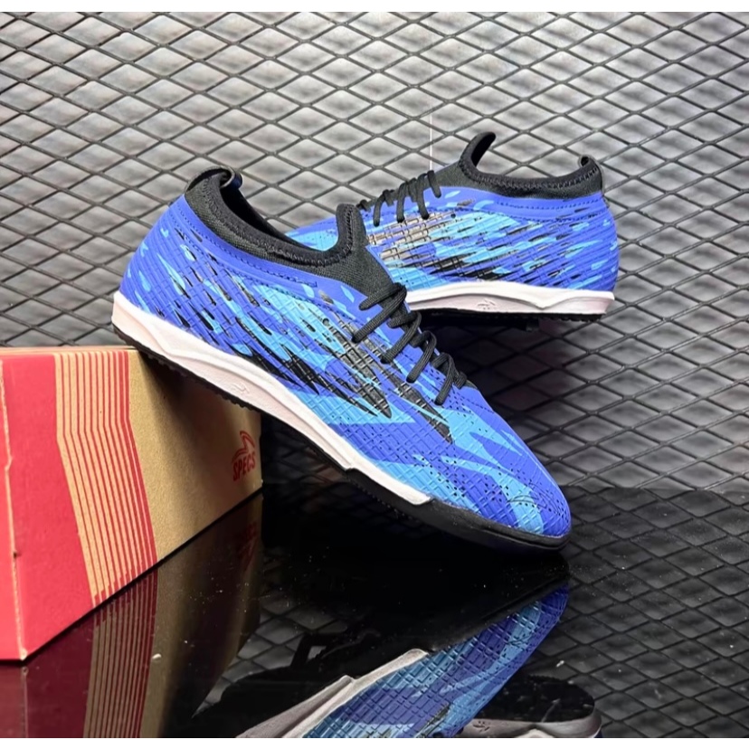 Jual SEPATU FUTSAL BOOTS SPC ALPHA ACCELELATOR BLUE HIGH QUALITY ...