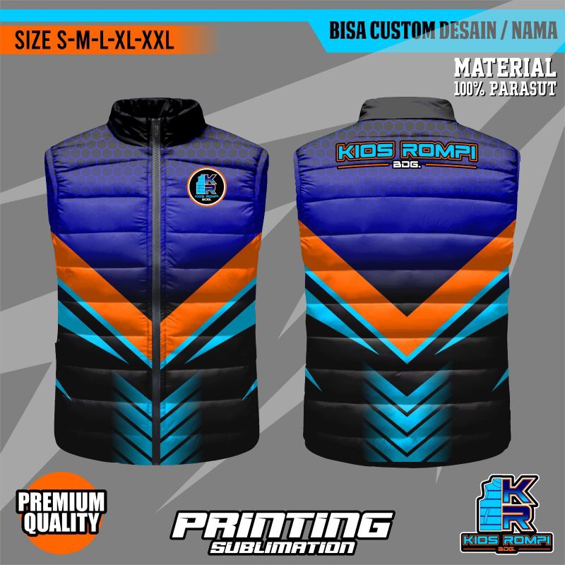 Jual ROMPI MOTIF/PRINT KEMBUNG|ROMPI GELEMBUNG POLOSAN |PELINDUNG DADA ...