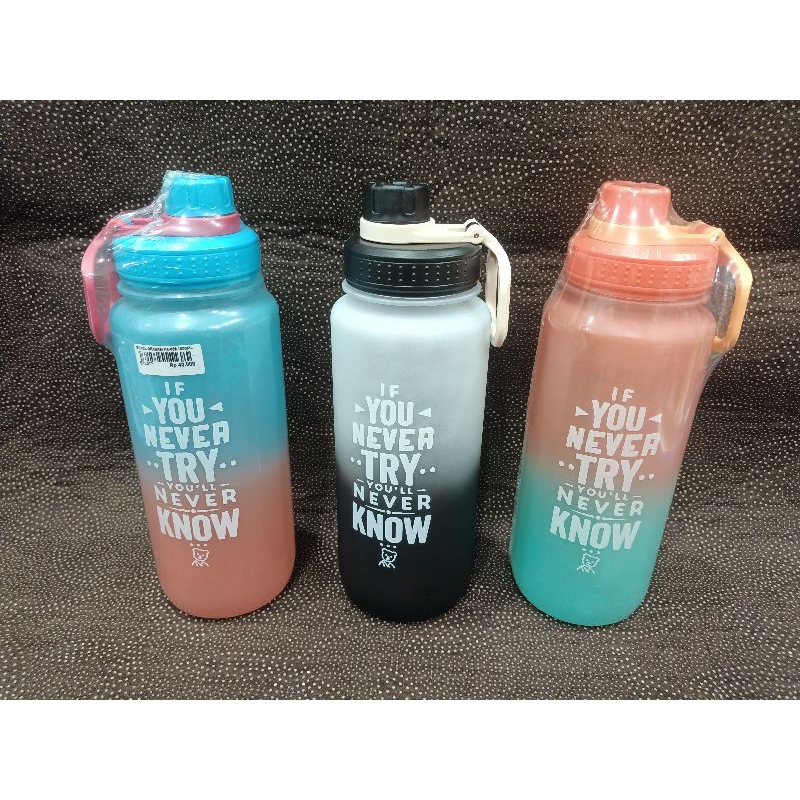 Jual BOTOL GRADASI HX-339 1000ML / BOTOL MINUM GRADASI / Botol Minum ...