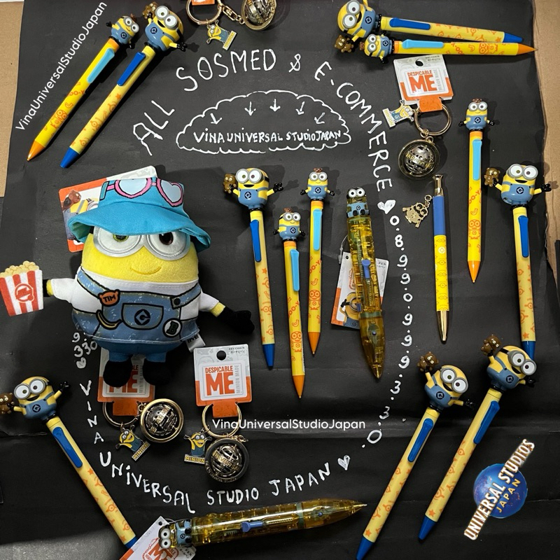 Jual Universal studio Japan Merchandise Original minion tim usj jepang ...