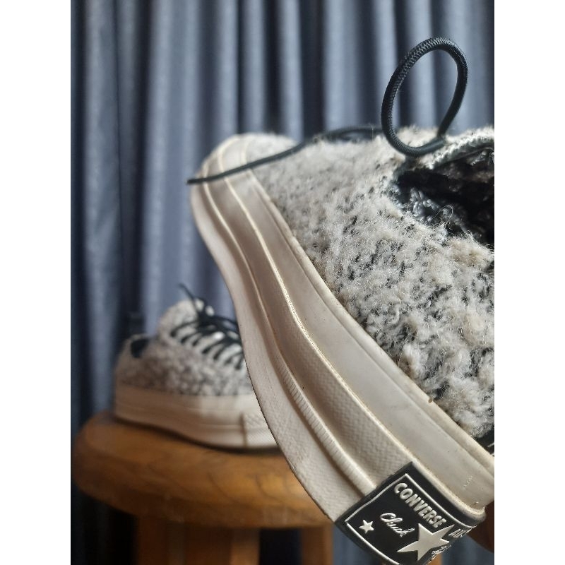 Jual Converse original chuck taylor 70s black label boucle wool ...