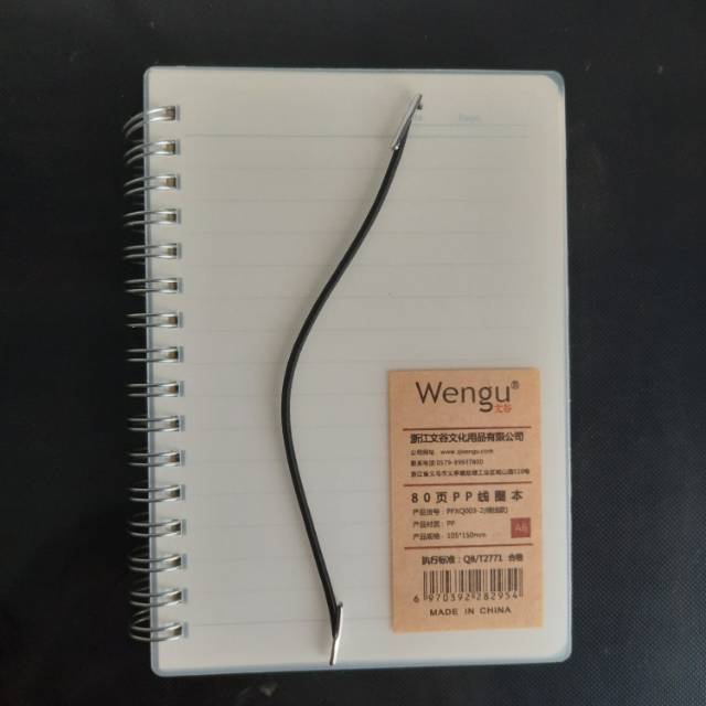 Jual Buku spiral notebook wengu A5/B5/A6 | Shopee Indonesia