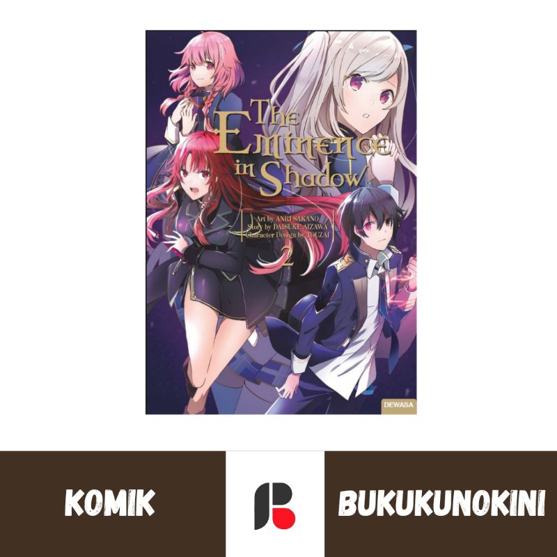 Jual (Terbit 24 Agust) (Original) Komik The Eminence in Shadow vol 2 - Daisuke Aizawa (Phoenix ...