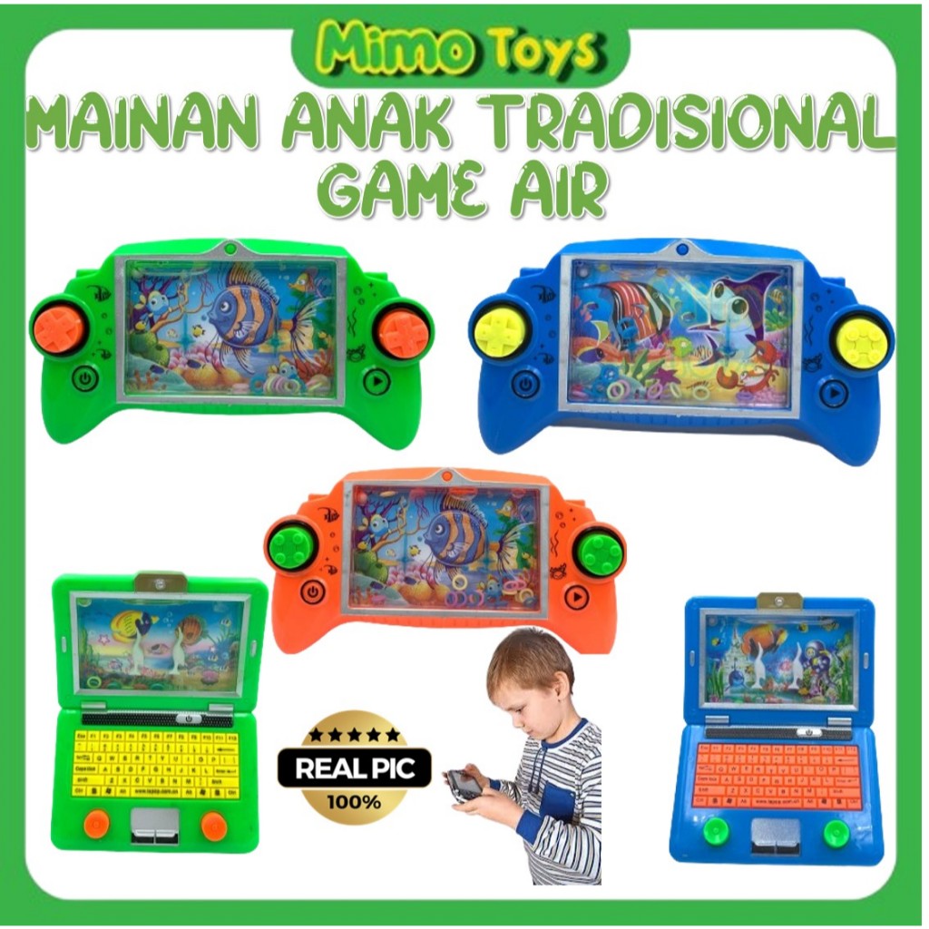 Jual MAINAN ANAK GAME AIR MAINAN TRADISIONAL WATER GAME BENTUK LAPTOP ...
