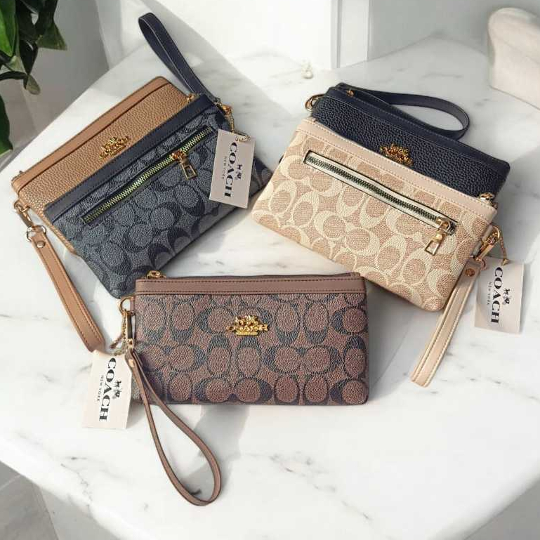 Jual dompet branded dompet hape /dompet wanita co@ch kualitas premium ...