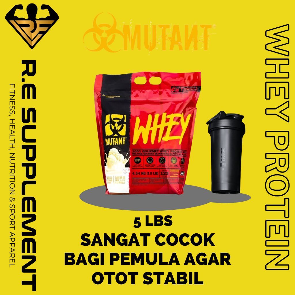 Jual Mutant Whey 5LB – Formula Whey Multi-Source untuk Hasil Maksimal ...
