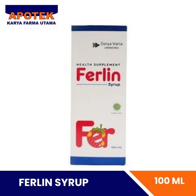 Jual Ferlin Syrup 100ml | Shopee Indonesia