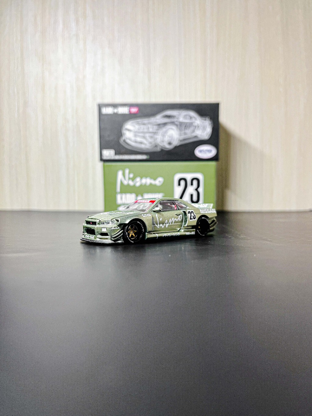 Jual Kaido House Mini GT Nissan Skyline GTR R34 Jade V4 minigt | Shopee ...