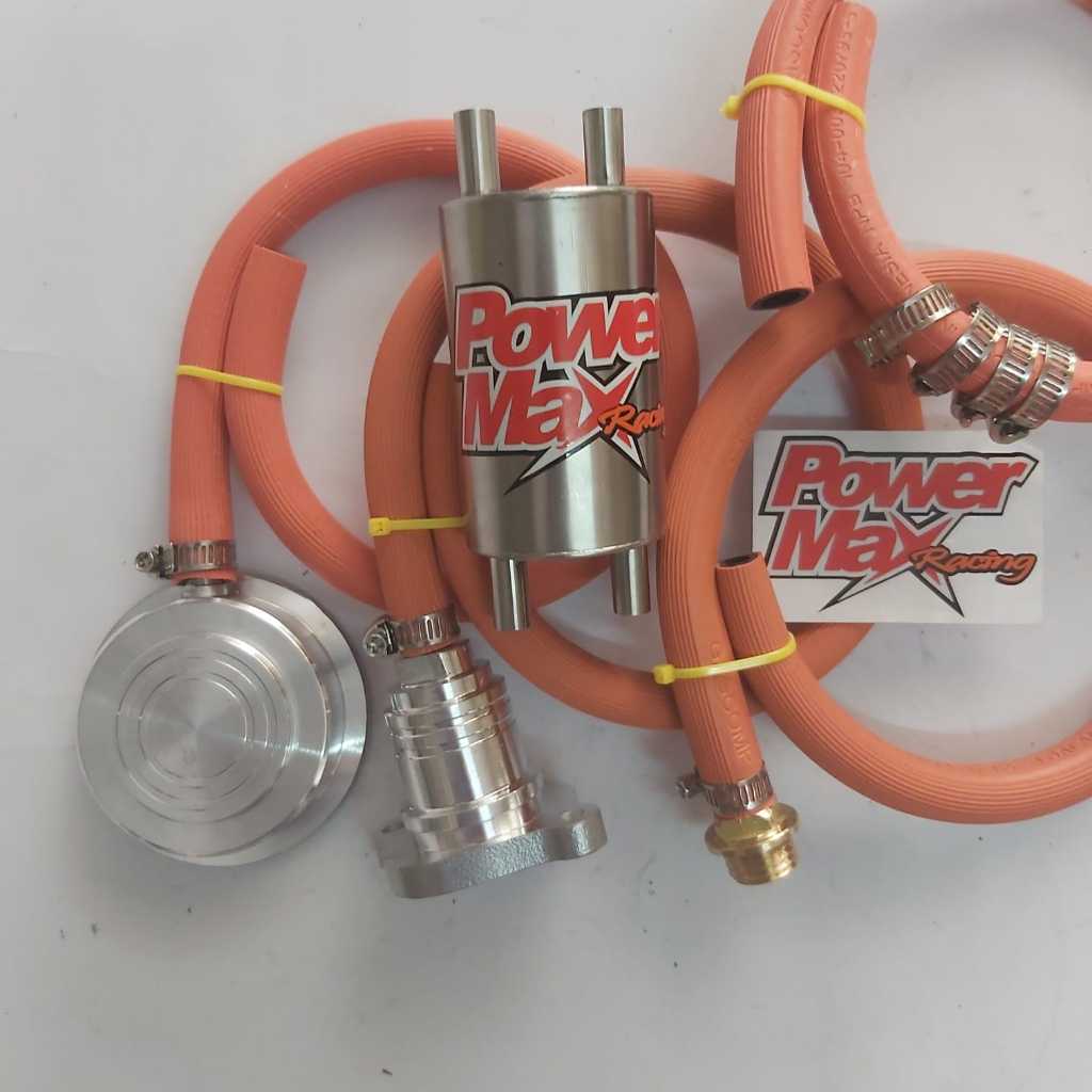 Jual Power Max Racing Tabung Hawa Karisma Supra 125 Orange | Shopee ...