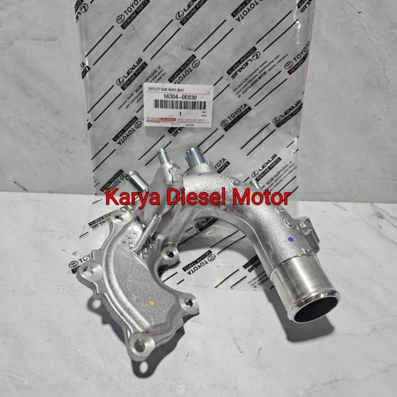 Jual Pipa Water Outlet Radiator Toyota Hilux Terbaru 2020-Up Original ...