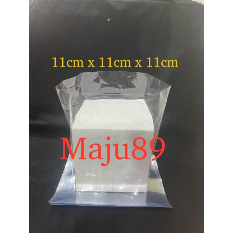 Jual Plastik shrink / plastik segel kardus box ukuran 11cm x 11cm x ...