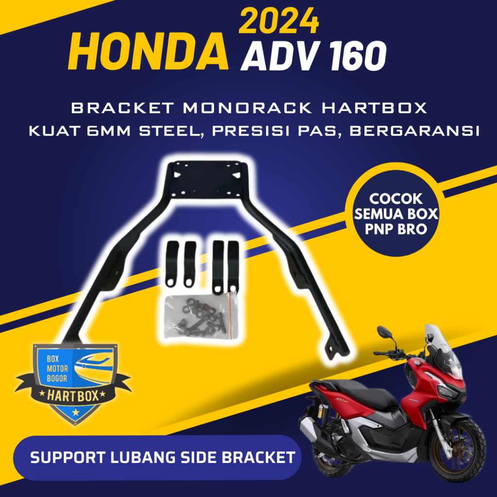 Jual Bracket Box Shad Honda ADV 160 Behel Box ADV160 New 2022 Original ...