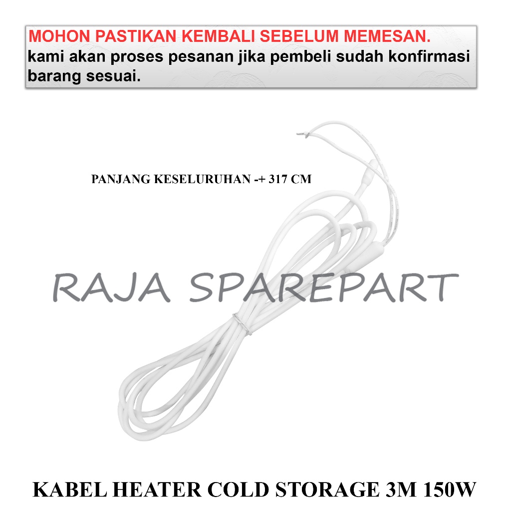 Jual KHC3 COLD STORAGE CABLE / KABEL HEATER PEMANAS / KABEL HEATER COLD ...