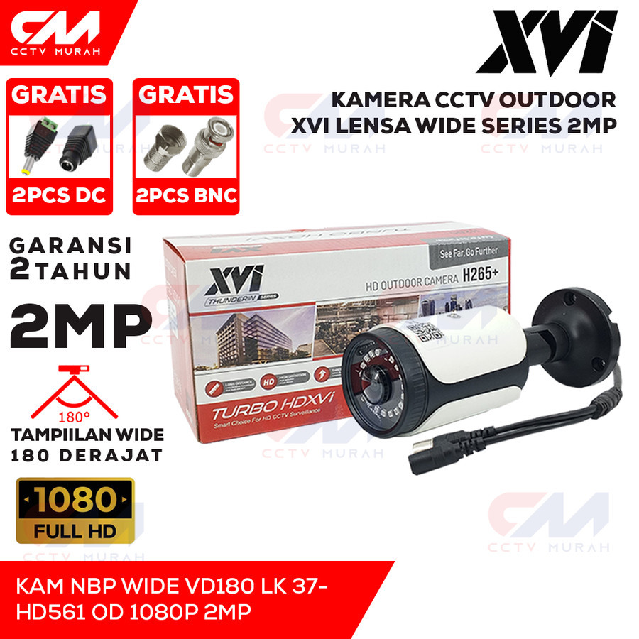 Jual CAMERA CCTV ANALOG OUTDOOR WIDE SERIES 1/27 2MP 1080 TYPE HD-6011 ...