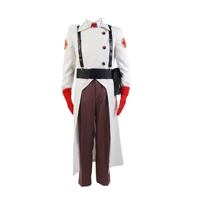 Jual Team Fortress 2 The Medic Dr. Ludwig Uniform Outfit Cosplay ...