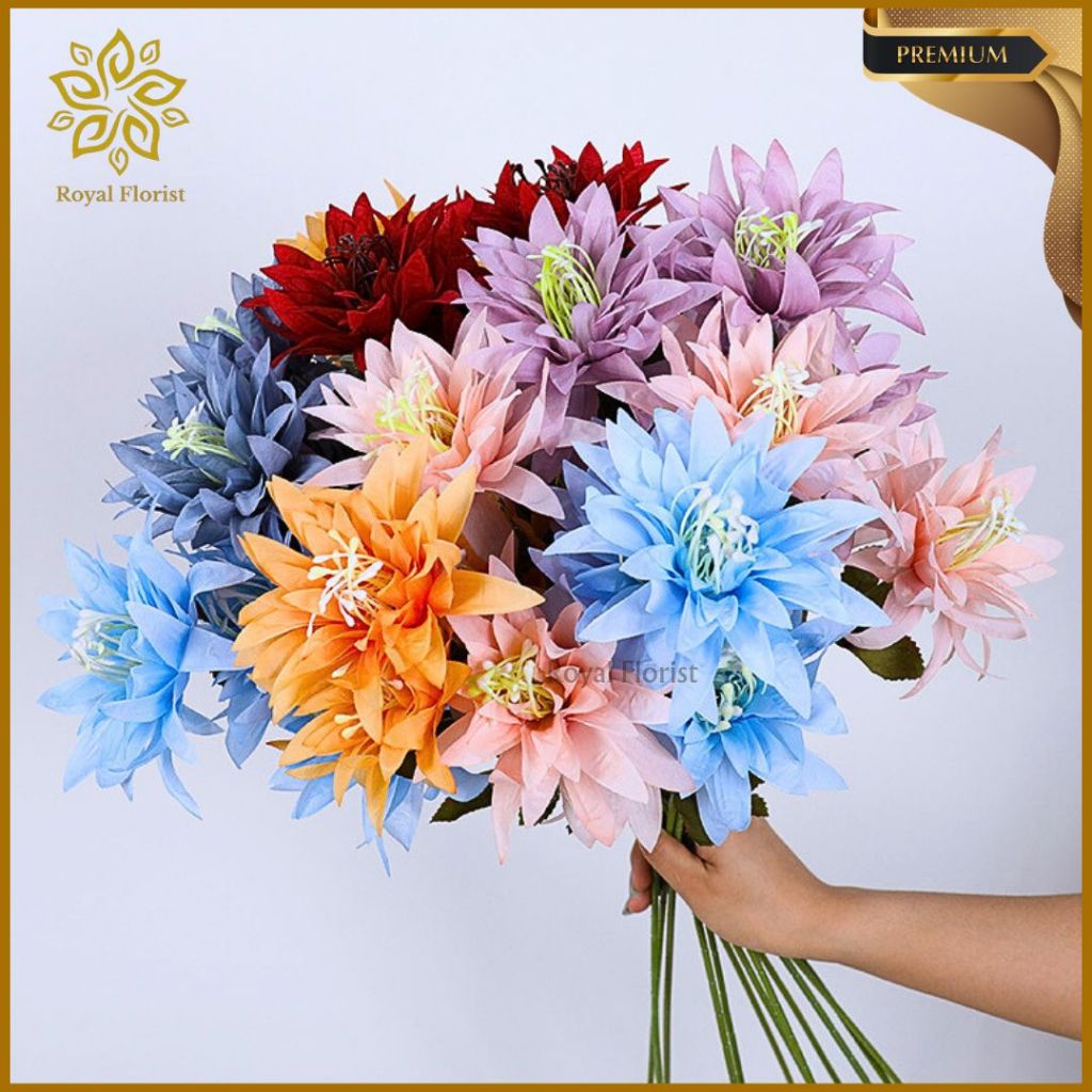 Jual Bunga Krisan Dekorasi Tangkai Panjang 70cm/Bunga Anemone ...